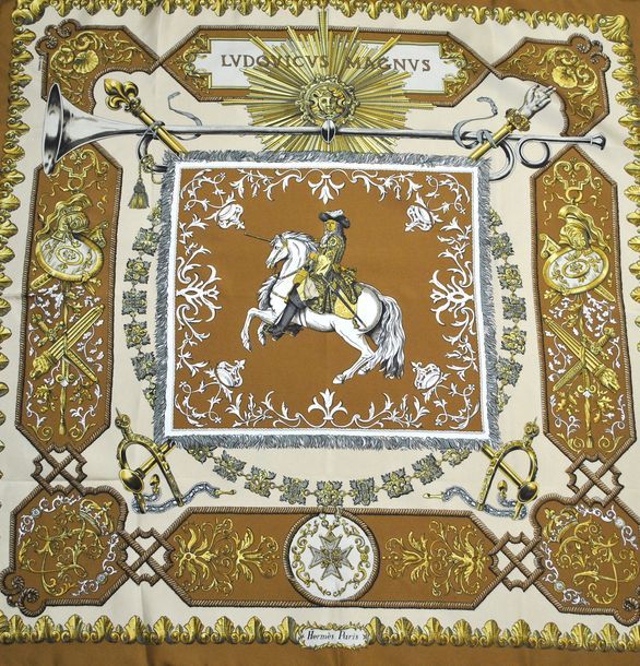 Ludovicus magnus (louis XIV) - Hermès Scarf Details | Scarf Sage